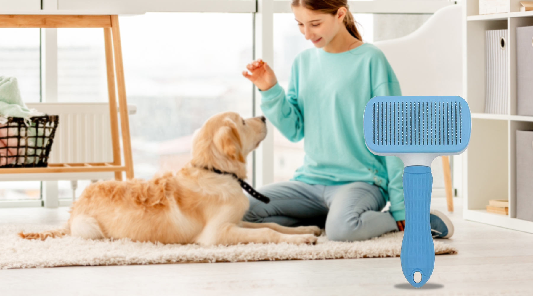 Unveiling the Magic of Slicker Brush for Pets– Qpets