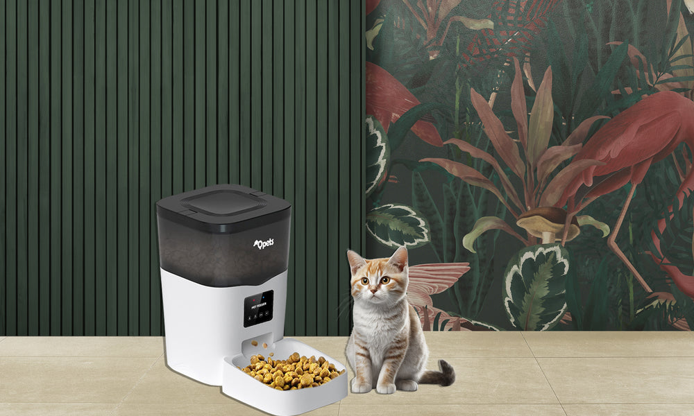 Qpets® Cat Water Fountain with LED Light