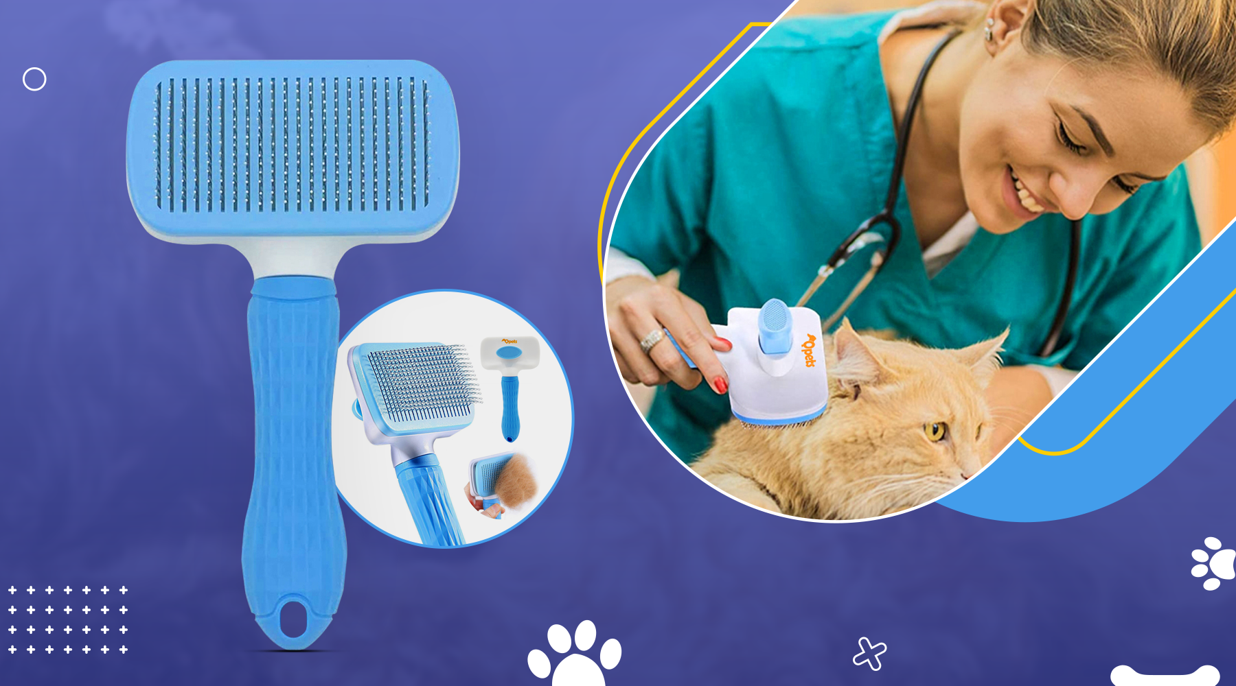 Tame The Tangles with Slicker Dog Comb– Qpets